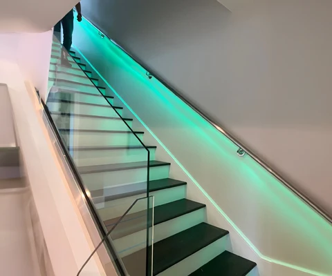 Base Shoe System - A Crystal Glass & Mirror