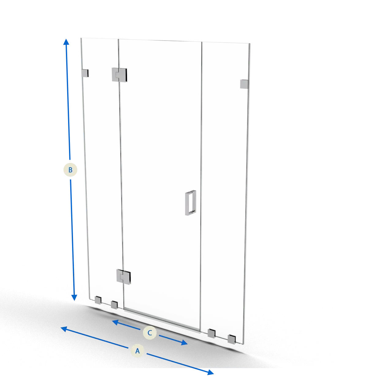 (Deprecated) Shower Door Configurator - A Crystal Glass & Mirror