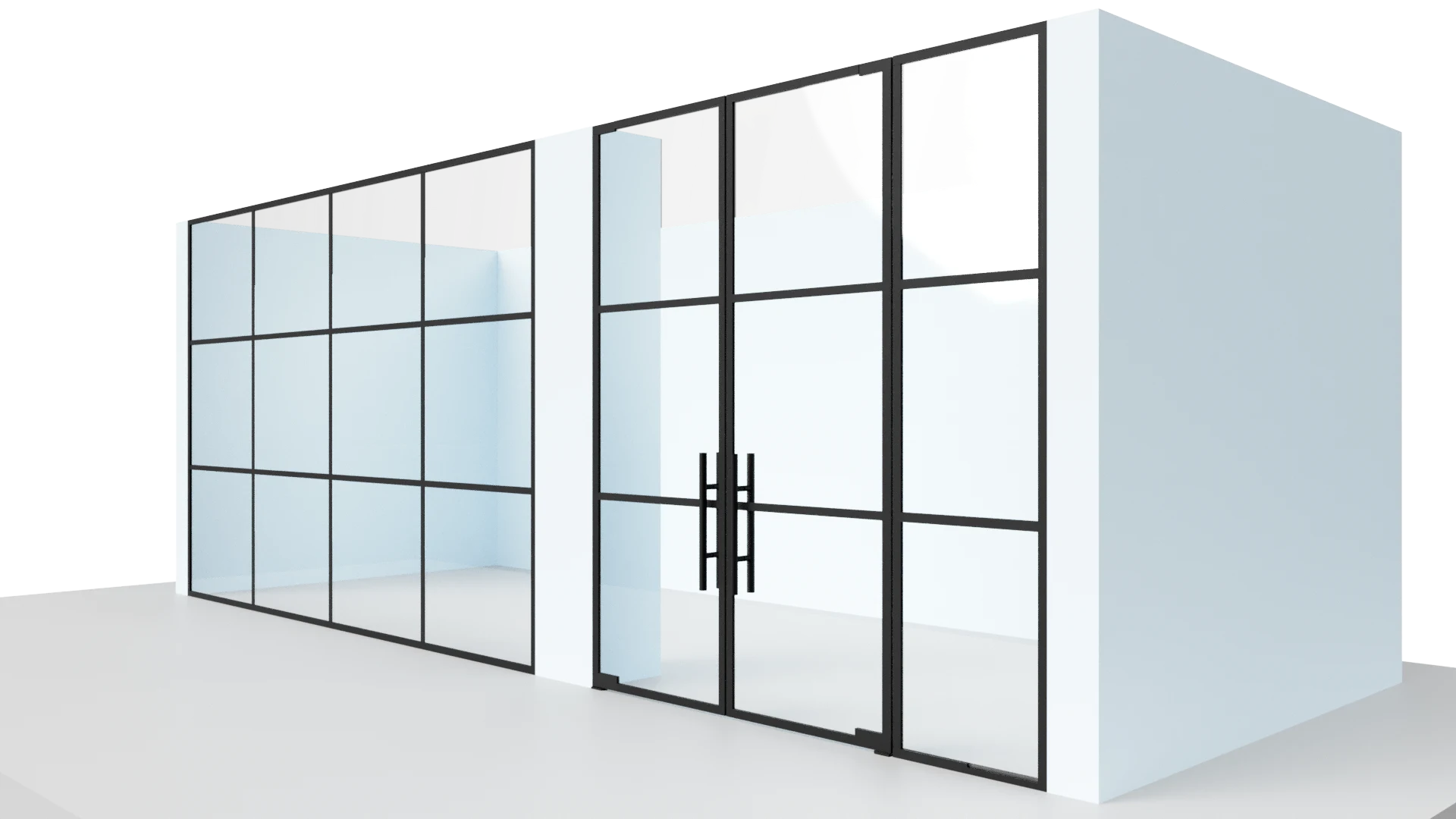 Glass Partition NE 2nd Ave Miami | ACG Glass & Mirror
