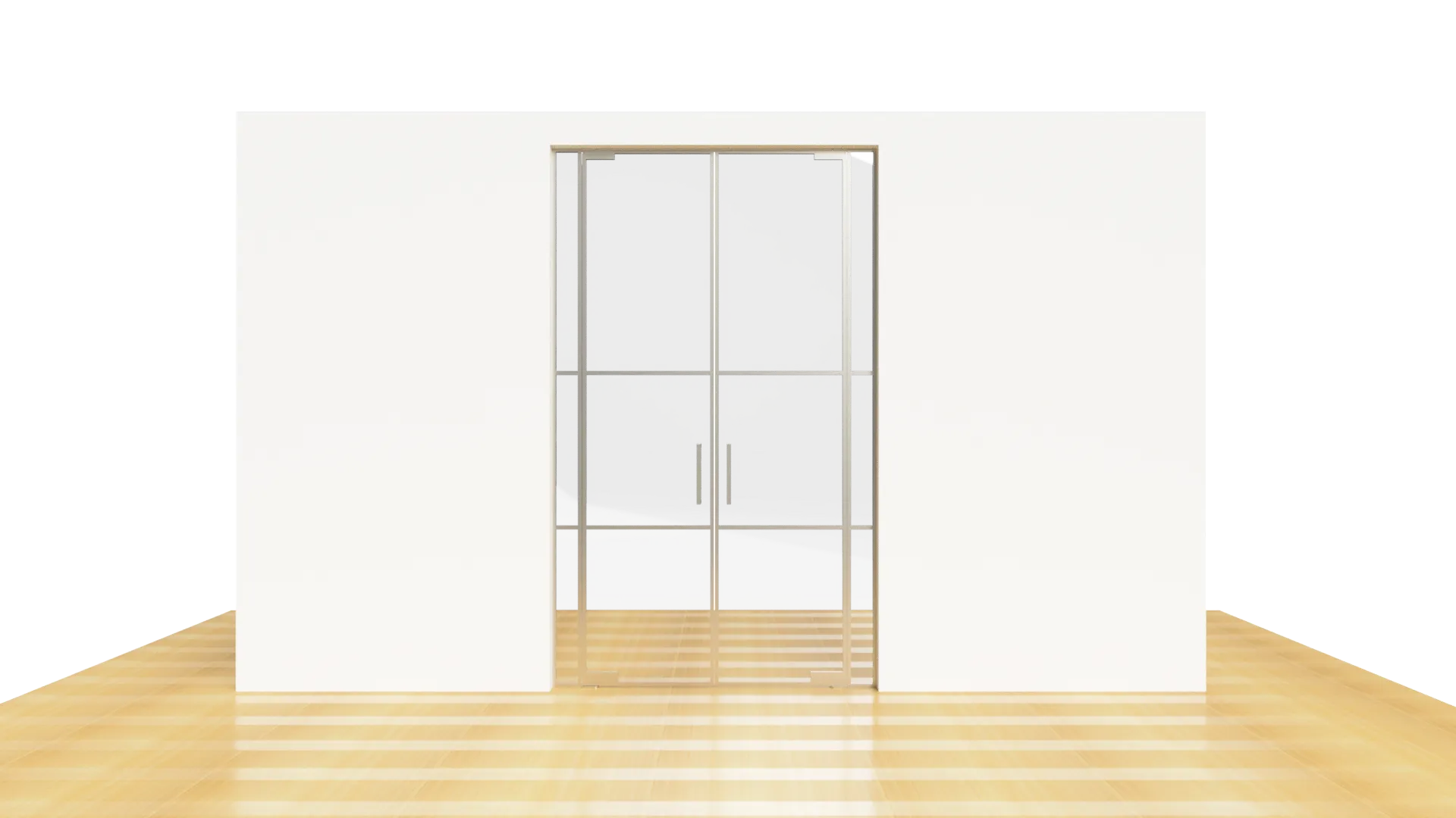 Cambridge and Double Swing Door - A Crystal Glass & Mirror