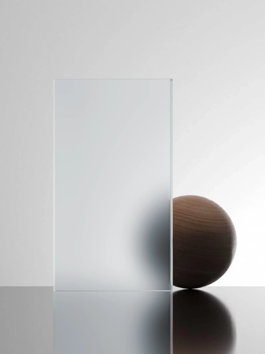 Custom Steel Glass Partitions - A Crystal Glass & Mirror